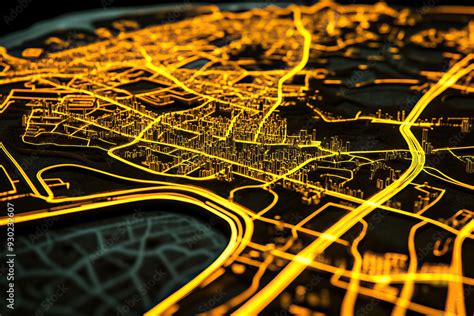 Technical Aerial Visual 3d Lidar Gis Aerial Map Satellite Scan Model