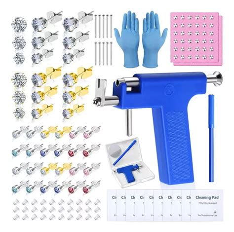 233 En 1 Aros Pistola Perforadora De Oreja Profesional Cuotas Sin Interés