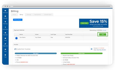 How To Update Your Billing Information In Wise Agent Crm