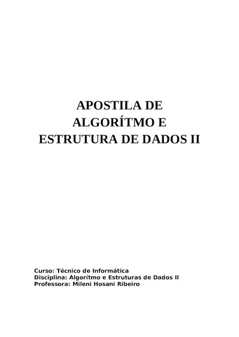 DOC algorítmos II DOKUMEN TIPS