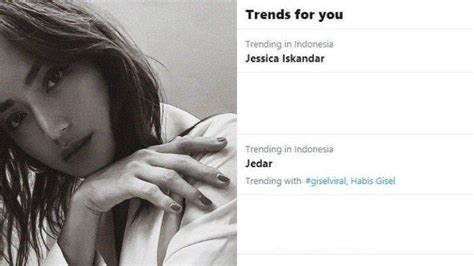 Giliran Jessica Iskandar Jadi Trending di Twitter, Ada Lagi Video Syur Diduga Mirip Sang Artis ...