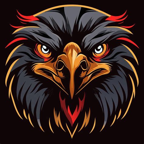 Premium Vector Majestic Hawk Head Vector