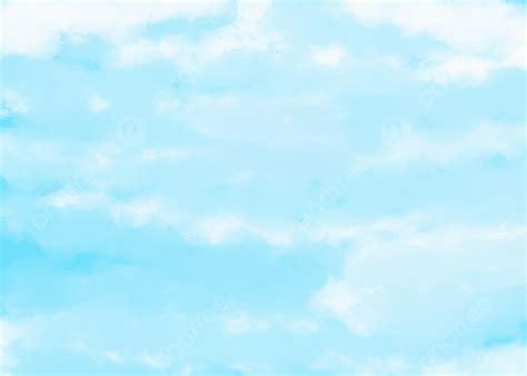 청첩장 수채화 푸른 하늘 배경 수채화 블루 푸른 하늘 배경 청첩장 배경 배경 일러스트 및 사진 무료 다운로드 Pngtree