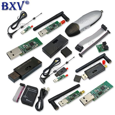 CC CC With Shell Antenna Wireless Zigbee Sniffer Board Packet Protocol Analyzer USB