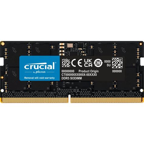 Crucial 16gb 16gbx1 Ddr5 4800mhz Laptop Ram Crucial 16gb 16gbx1 Ddr5 4800mhz Laptop Ram