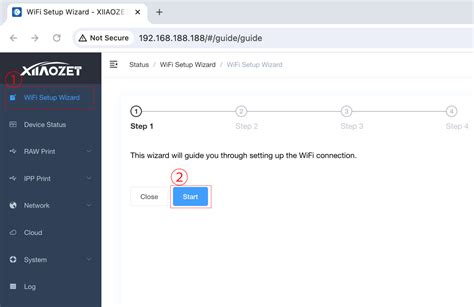 Step1 How To Configure Print Server To Connect To The Local Network Xiiaozet