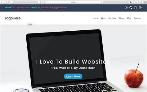Create A Website Using Html Css And Javascript By Joe Musah Fiverr
