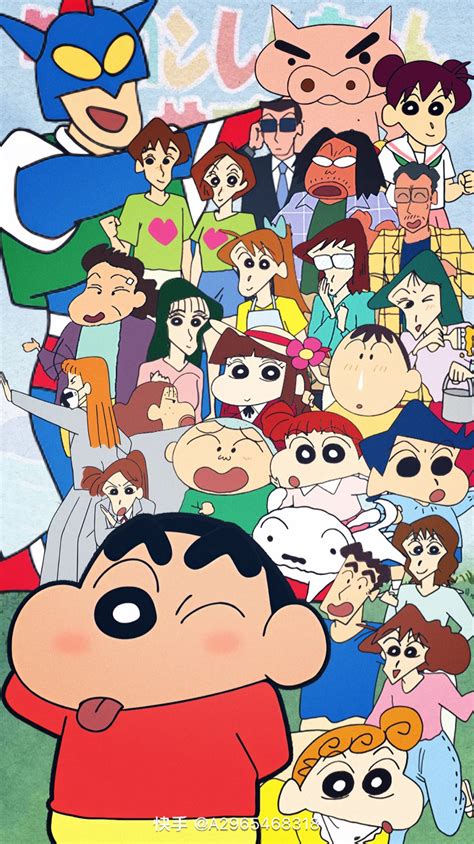 动漫大合照，蜡笔小新 堆糖，美图壁纸兴趣社区
