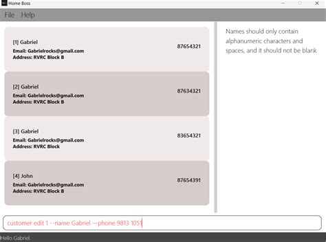 bug for editing a customer · issue 6 · wj331 ped · github