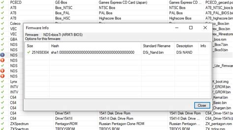 dsi firmwares have no checksum · issue 3159 · tasemulators bizhawk