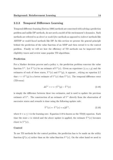 Hierarchical Problem Solving Using Reinforcement Learning Methodology