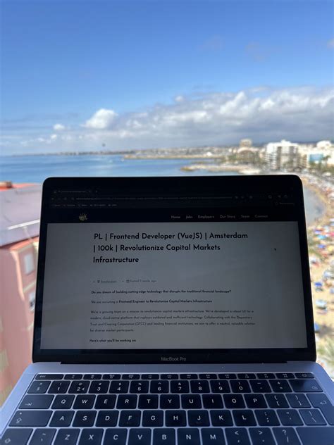 Daria Chorna On Linkedin Join Us As A Frontend Developer Vuejs In Amsterdam And Revolutionize