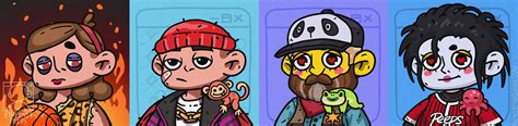 Nft Art Samples Unique Digital Assets Retrostyle Games