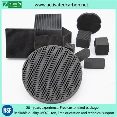 Toluene Adsorption Activated Carbon Honeycomb Activated Carbon And