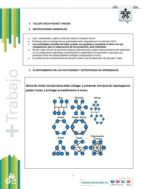 Cisco Packet Tracer Examen Pdf Enrutador Computación Dirección Ip