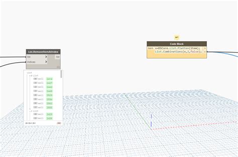 List Of Lists One By One As Input For Execution Revit Dynamo