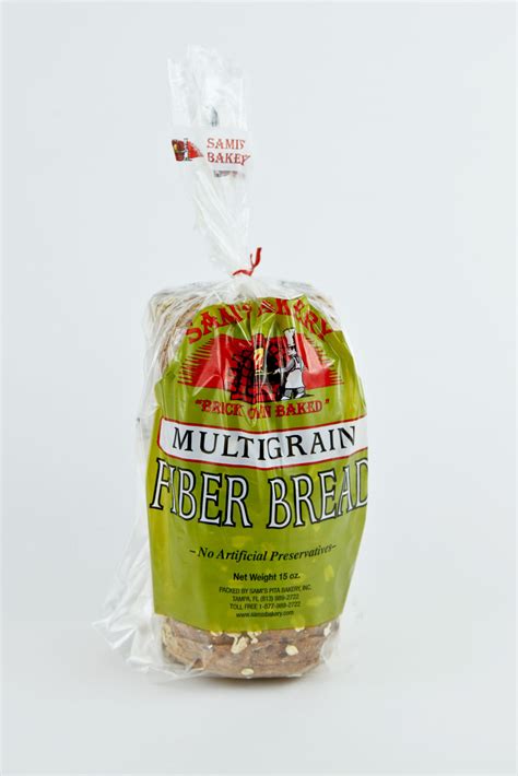 Multigrain Fiber Bread Samis Bakery