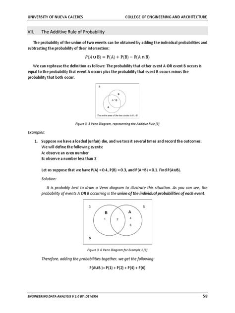Additive Rule Of Probability Pdf Probability Probability And