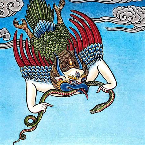 Tibetan Garuda Tattoo