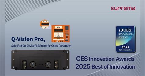 Suprema Ai Wins Best Of Innovation Award At Ces 2025 Security Info