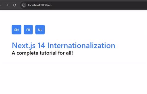 Mastering Multilingual Websites Internationalization In Nextjs 14
