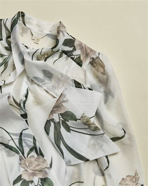 Pin by Alice on Ted Baker | Casual couture, Ted baker, Tie neck blouse