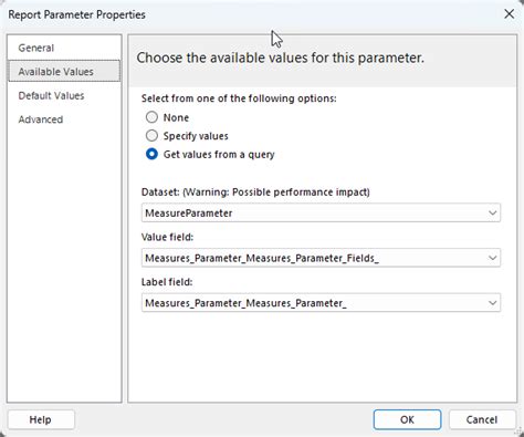 Power BI Using Field Parameters In Paginated Reports Random Procrastination