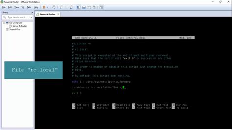 Konfigurasi Routing Linux Debian 82 Jessie Youtube