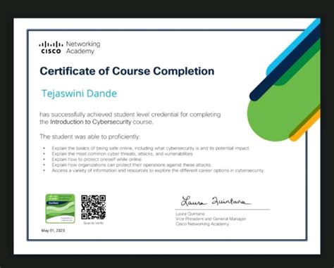 tejaswini dande on linkedin cisco cybersecurity success