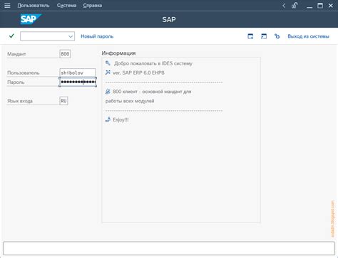 sidadm sap gui for windows 7 70 первый взгляд