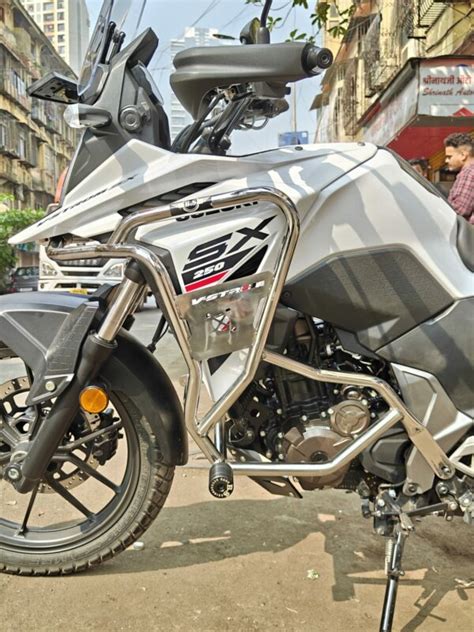 Crash Guard For Suzuki Vstrom Chrome Finish Stainless Steel Rustfree