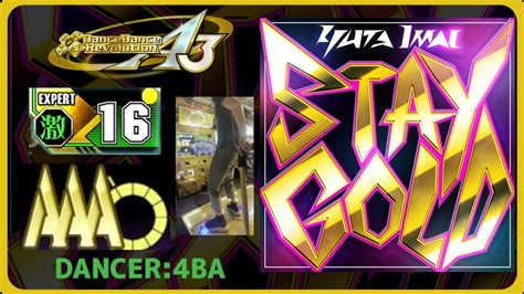 DDR A3STAY GOLD ESP Lv 16 PFC 999 310 YouTube