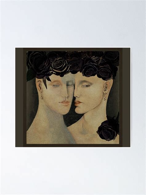 Dark Twins Ai Art Poster For Sale By Annartshock Redbubble