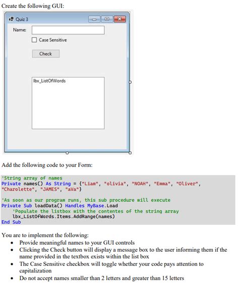 solved create the following gi ji add the following code to
