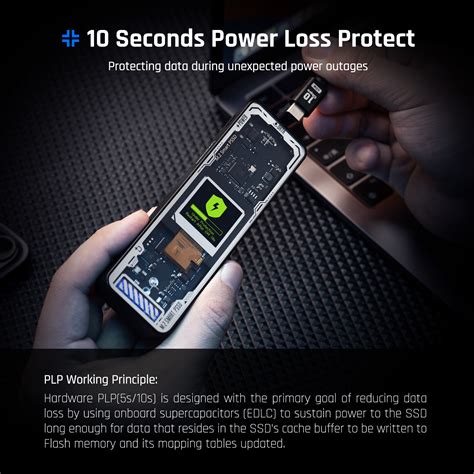 Dockcase Explorer Edition Smart M 2 NVMe SSD Enclosure Pro Matte Black