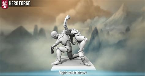 Fight Overthrow Made With Hero Forge