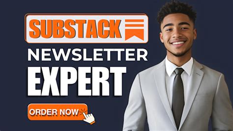 Setup Your Substck Account Editable Substack Newsletter Template