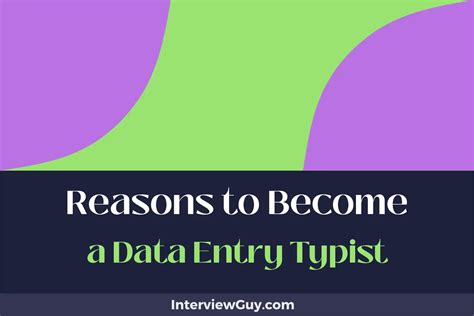 25 Reasons To Become A Data Entry Typist Ditch The Commute