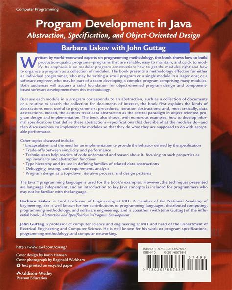 Barbara Liskov Program Development In Java Pdf