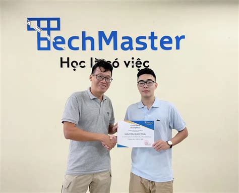 Techmaster Việt Nam Học là có việc