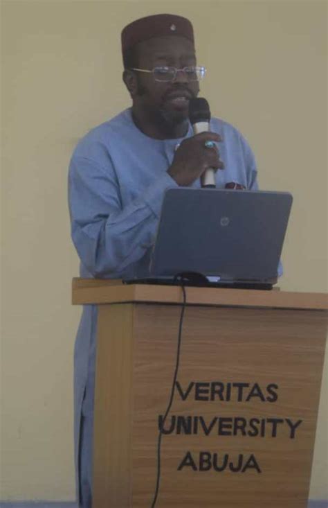 Prof Ode Ojowus Dosages Of Kuhnian Home Truth For Veritas University