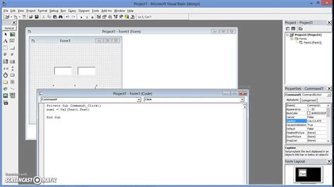 Visual Basic 6 0 Calculator Program Youtube