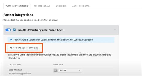 Enabling The Linkedin Recruiter System Connect Rsc Integration Lever Help Center