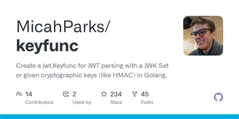 GitHub MicahParks Keyfunc Create A Jwt Keyfunc For JWT Parsing With A JWK Set Or Given