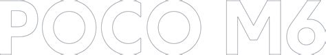 POCO M6 Xiaomi Global