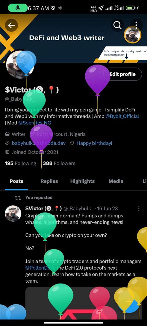 onyedikachukwu victor on linkedin i woke up to see balloons from my x