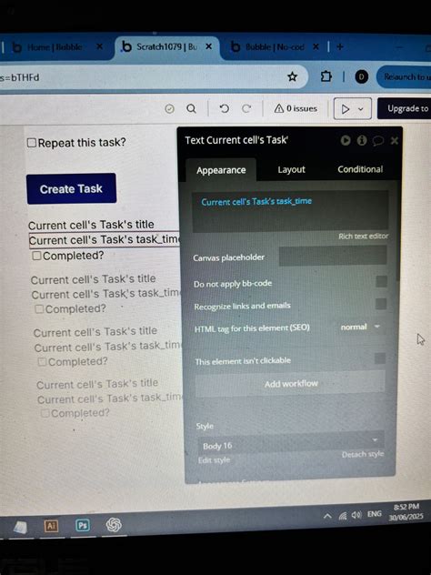 Tine Not Displaying Correctly Bugs Bubble Forum