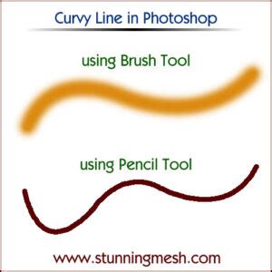 How To Make Curvy Line In Photoshop Trick To Know