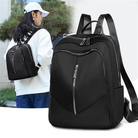 Дамска текстилна раница с ципове Badu Bg