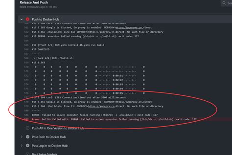 ci error build sh line 11 goproxy goproxy cn direct no